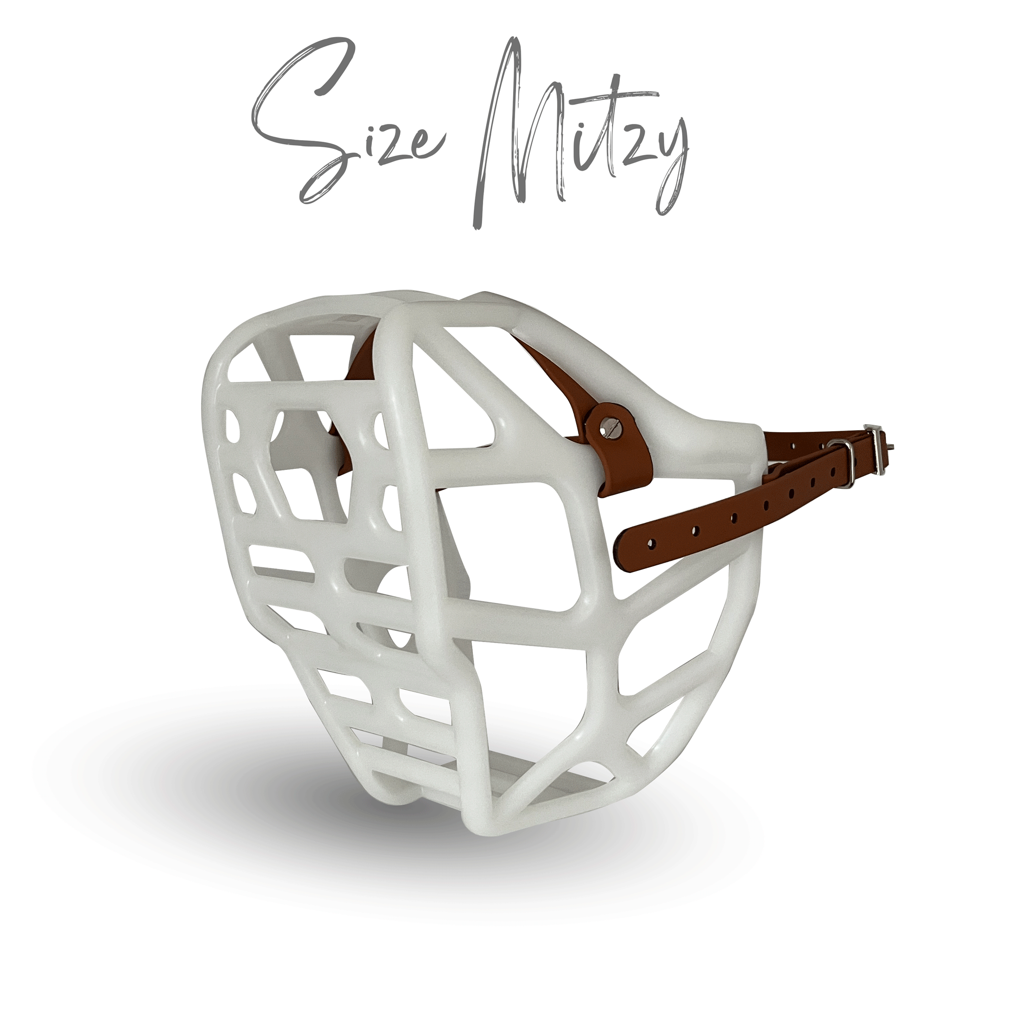 Size Mitzy Dog Muzzle - ready to ship– The Muzzle Movement
